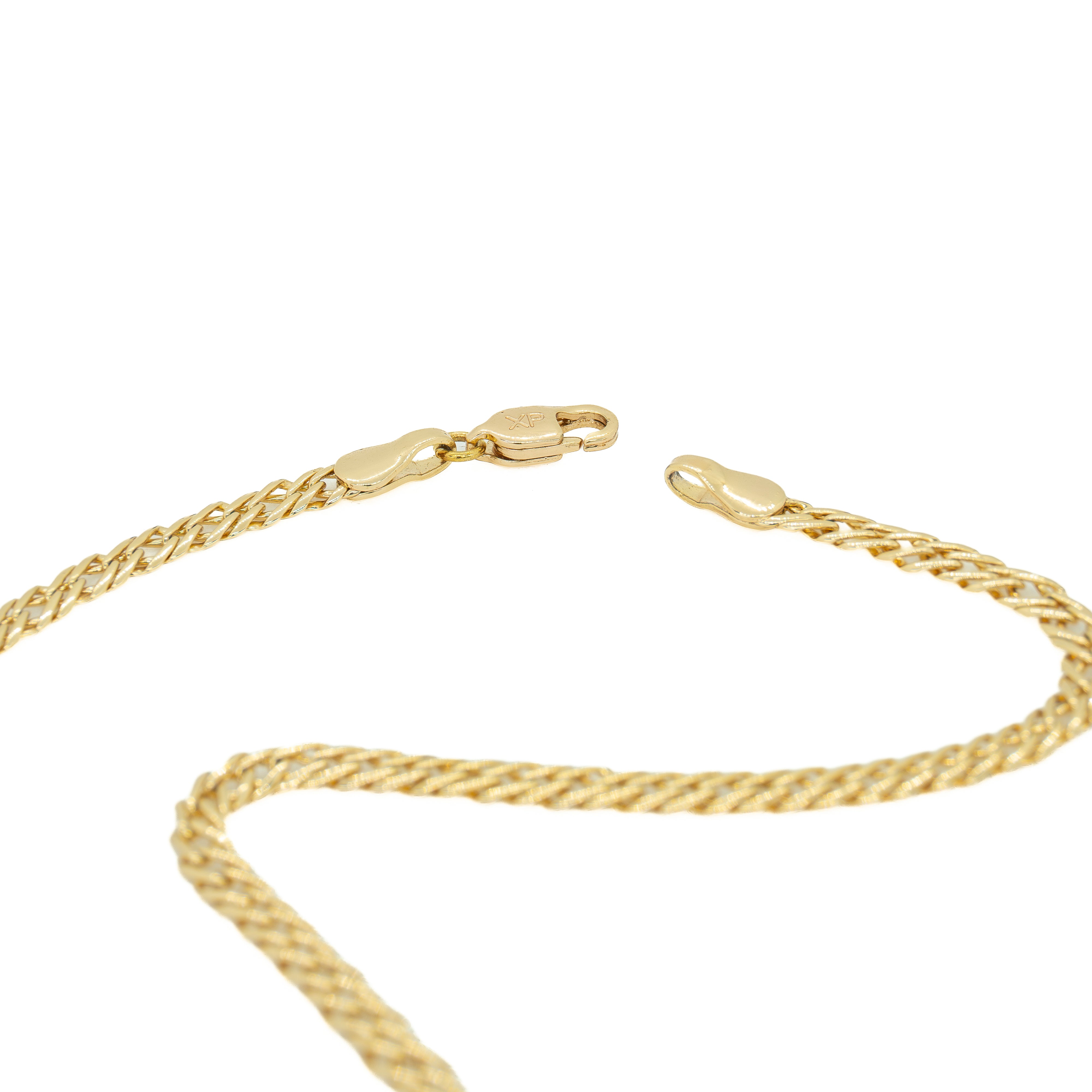 CADENA TEJIDO CUBANO CONTINUO 60CM – House Gold Col